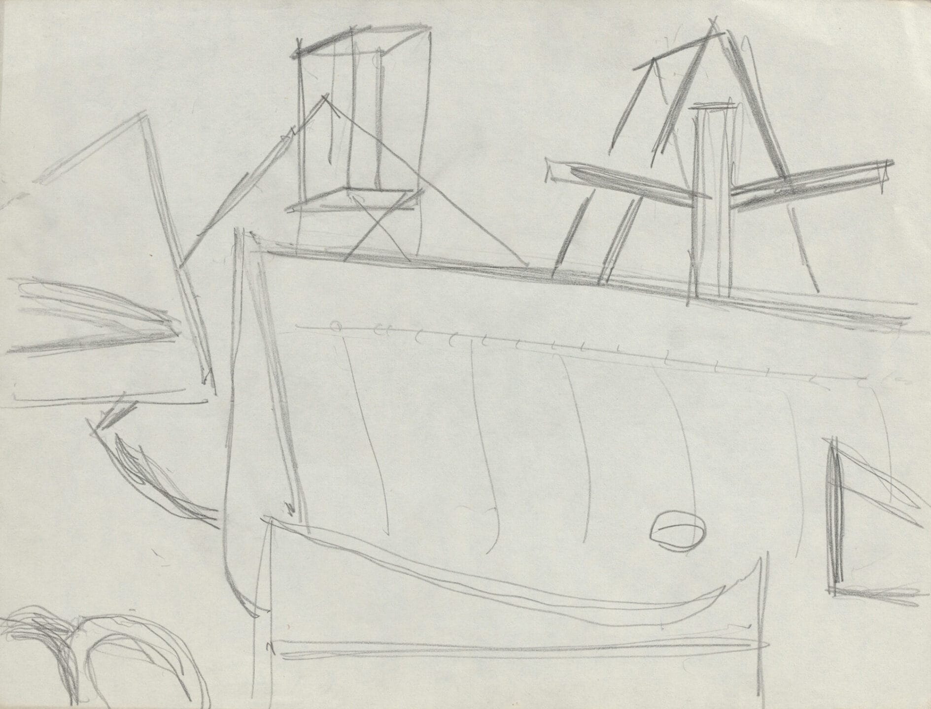 Curtiss-Wright Aircraft Plant Study – Wing, Fixture - Vilcek Foundation